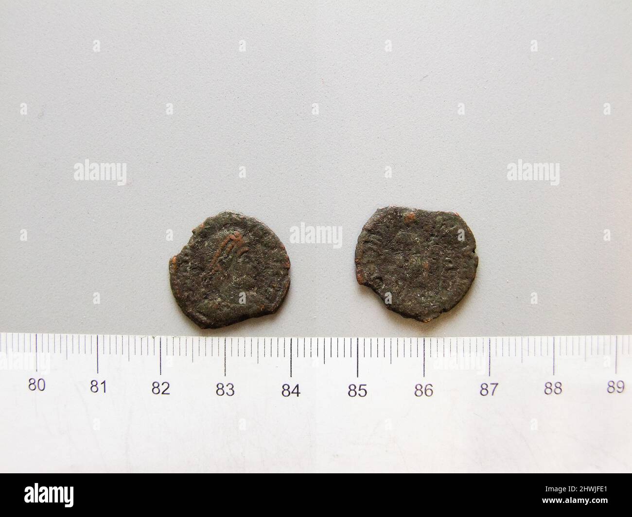 Ae3 of Gratian, Emperor of Rome from Siscia. Ruler: Gratian, Emperor of ...