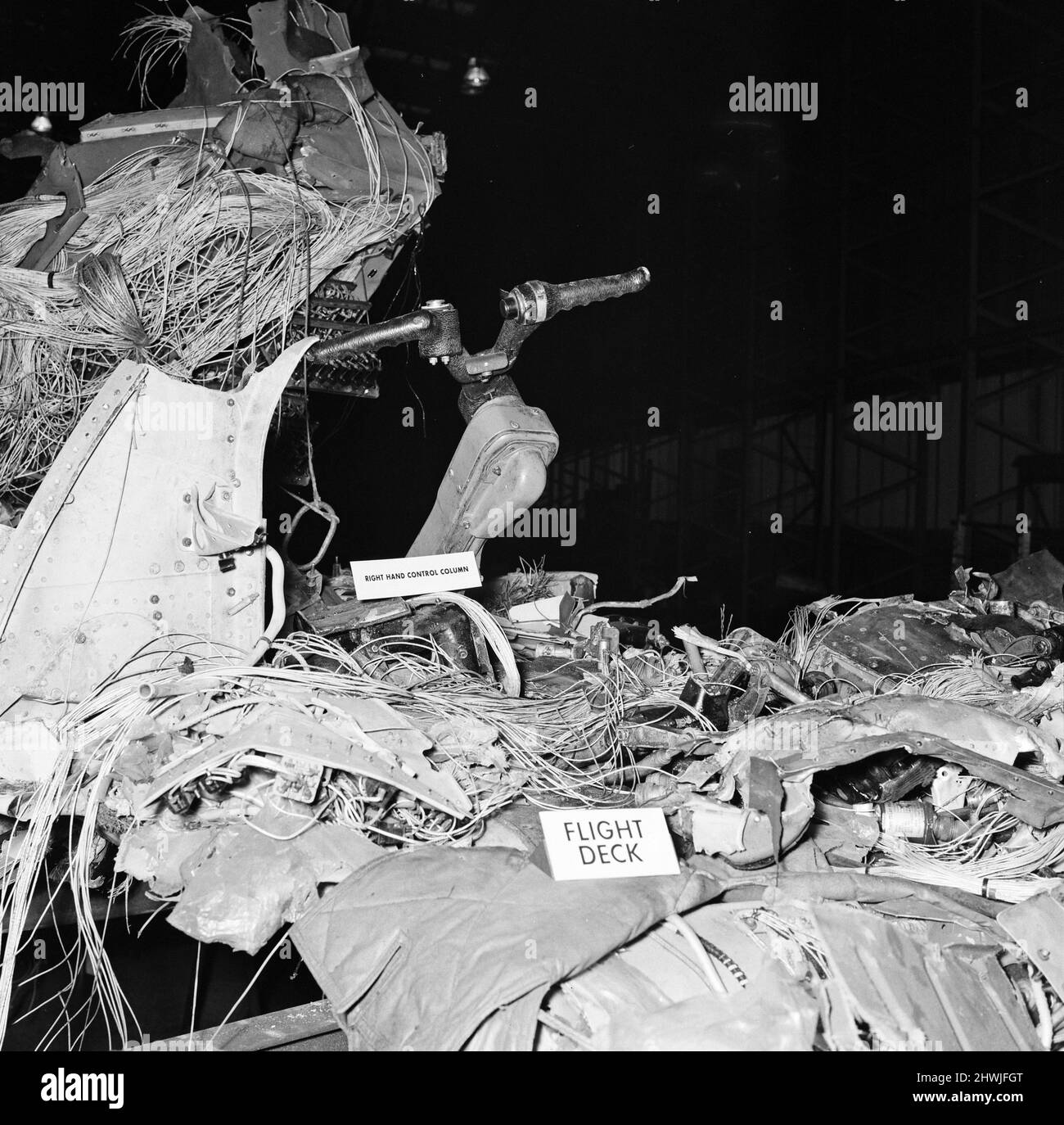 Fatal plane crash Black and White Stock Photos & Images - Alamy