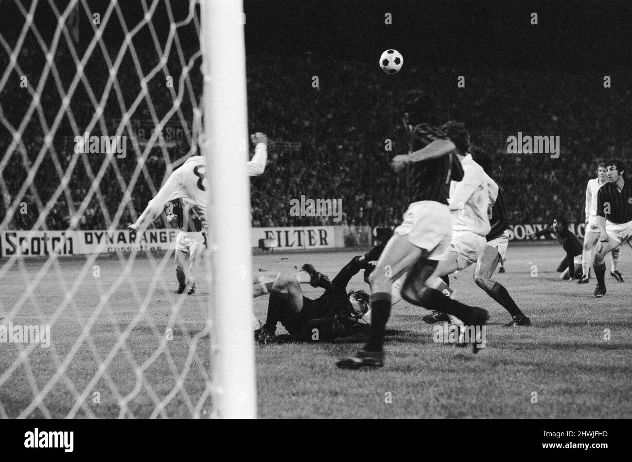 1973 European Cup Winners Cup Final at the Kaftanzoglio Stadium in ...