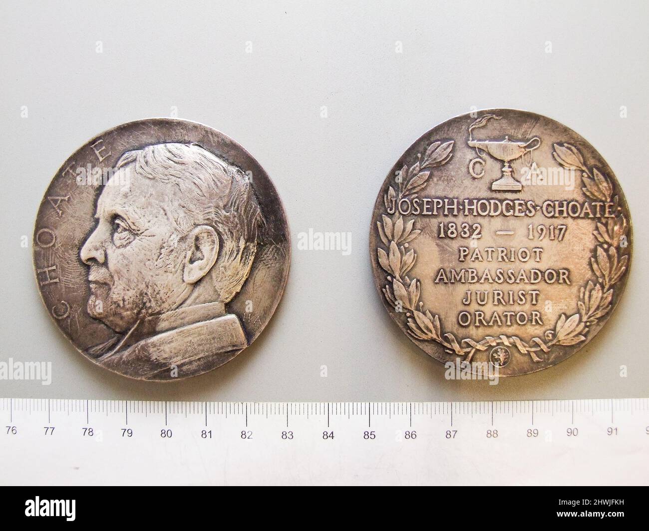 The Choate Medal. Subject: Joseph Hodges Choate, American, born ...