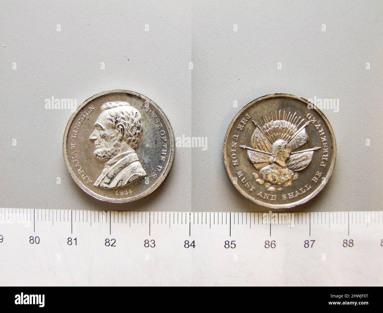 The Lincoln Campaign Medal. Subject: Abraham Lincoln, American, 1809 ...