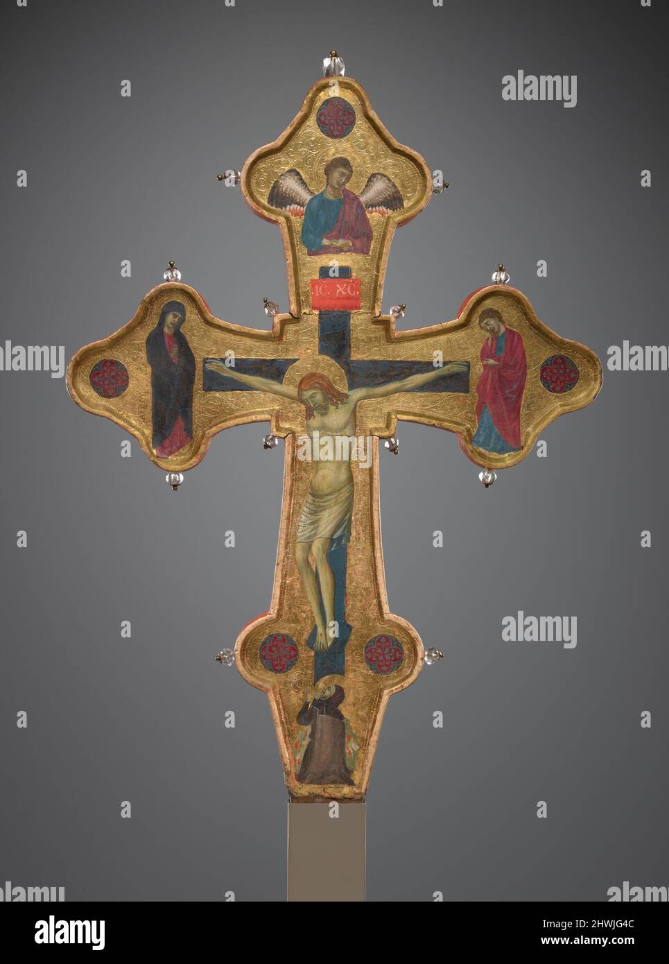 Double-sided Processional Cross. Artist: Master of the Gubbio Cross ...