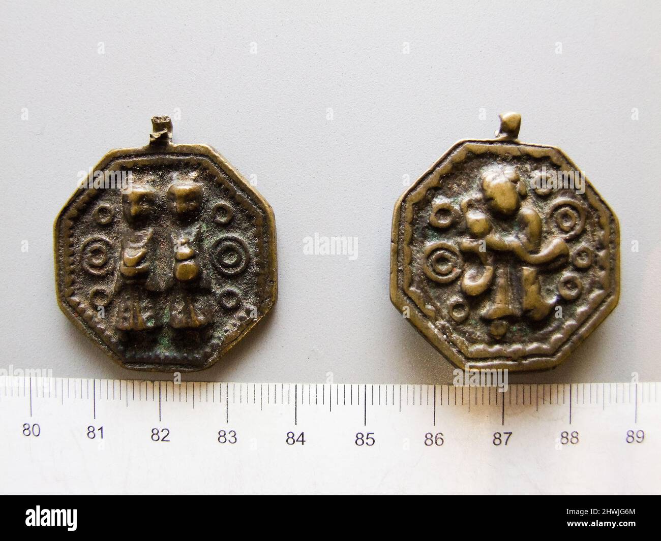 Bronze Charm from Joseon Dynasty. Mint: Hanyang (Seoul) Artist: Unknown ...