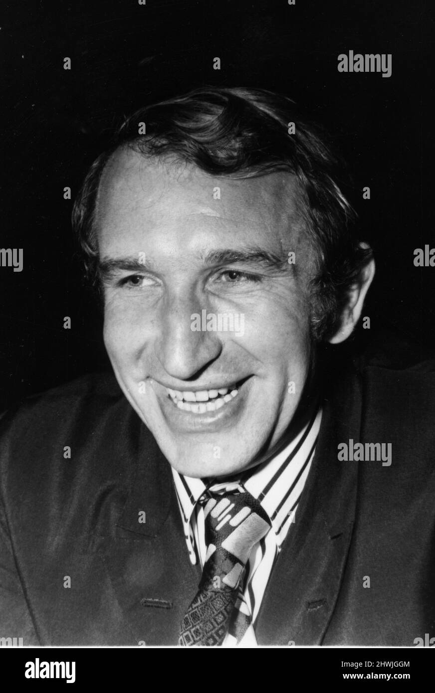 Alan Dicks Bristol City manager May 1973 Stock Photo - Alamy