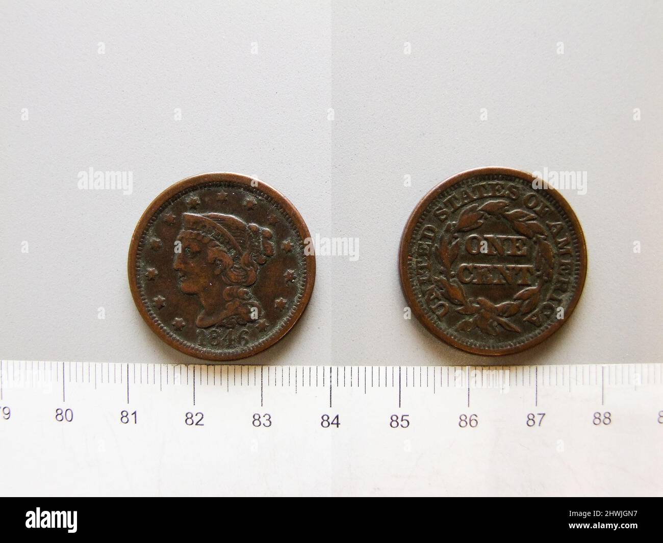 1 Cent from Unknown . Artist: Unknown Stock Photo - Alamy