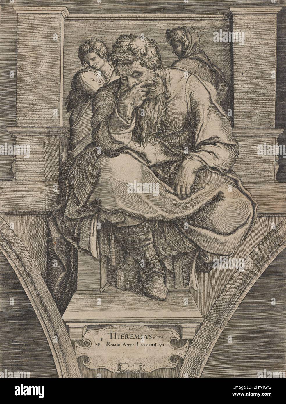 Michelangelo buonarroti jeremiah hi-res stock photography and images ...