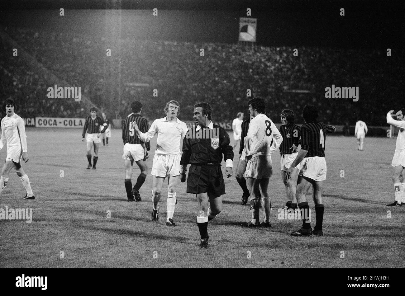 1973 European Cup Winners Cup Final at the Kaftanzoglio Stadium in ...