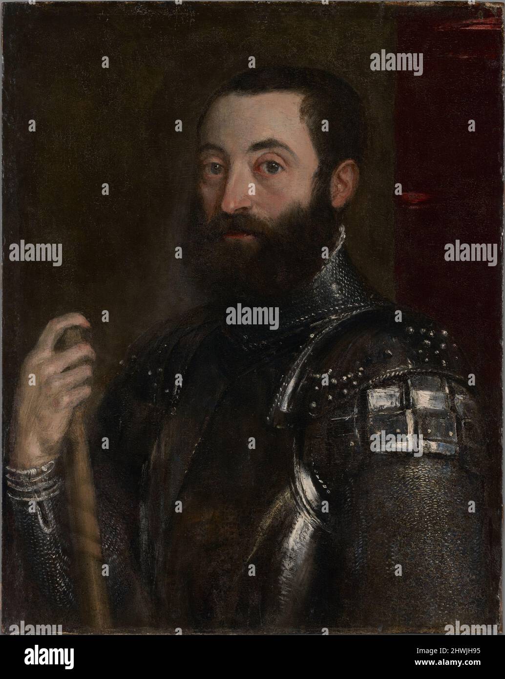 Portrait of Guidobaldo II della Rovere, Duke of Urbino. Artist: Titian ...