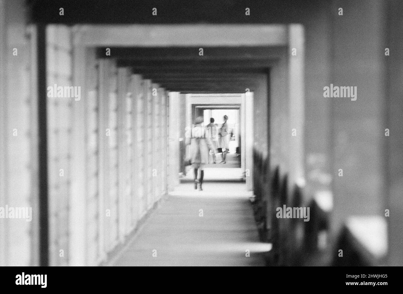 Hulme Crescents, a housing development situated in the Hulme district ...