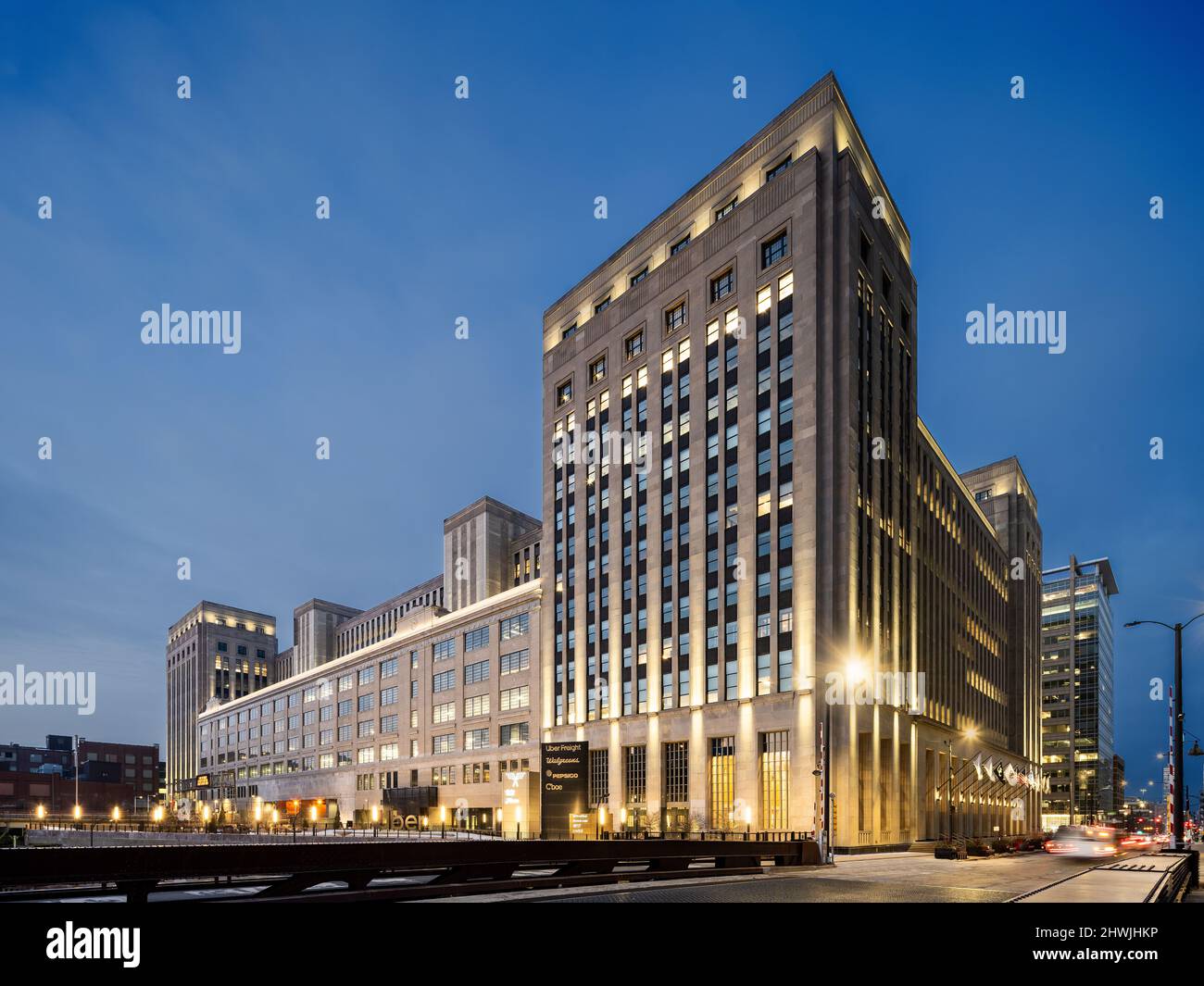 Chicago central post office hi-res stock photography and images - Alamy