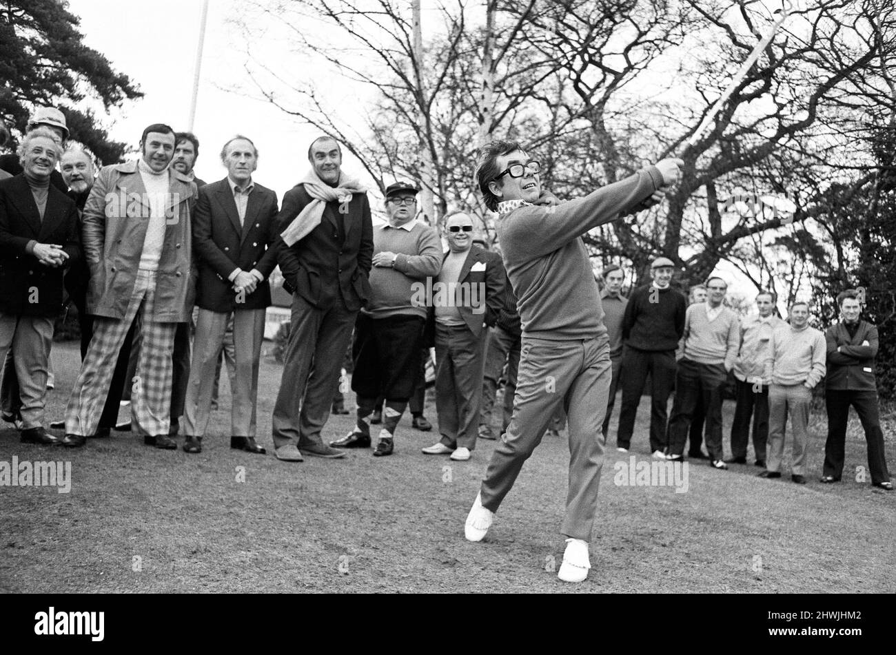 Ronnie Corbett made his bow as newly appointed Captain of the Variety ...