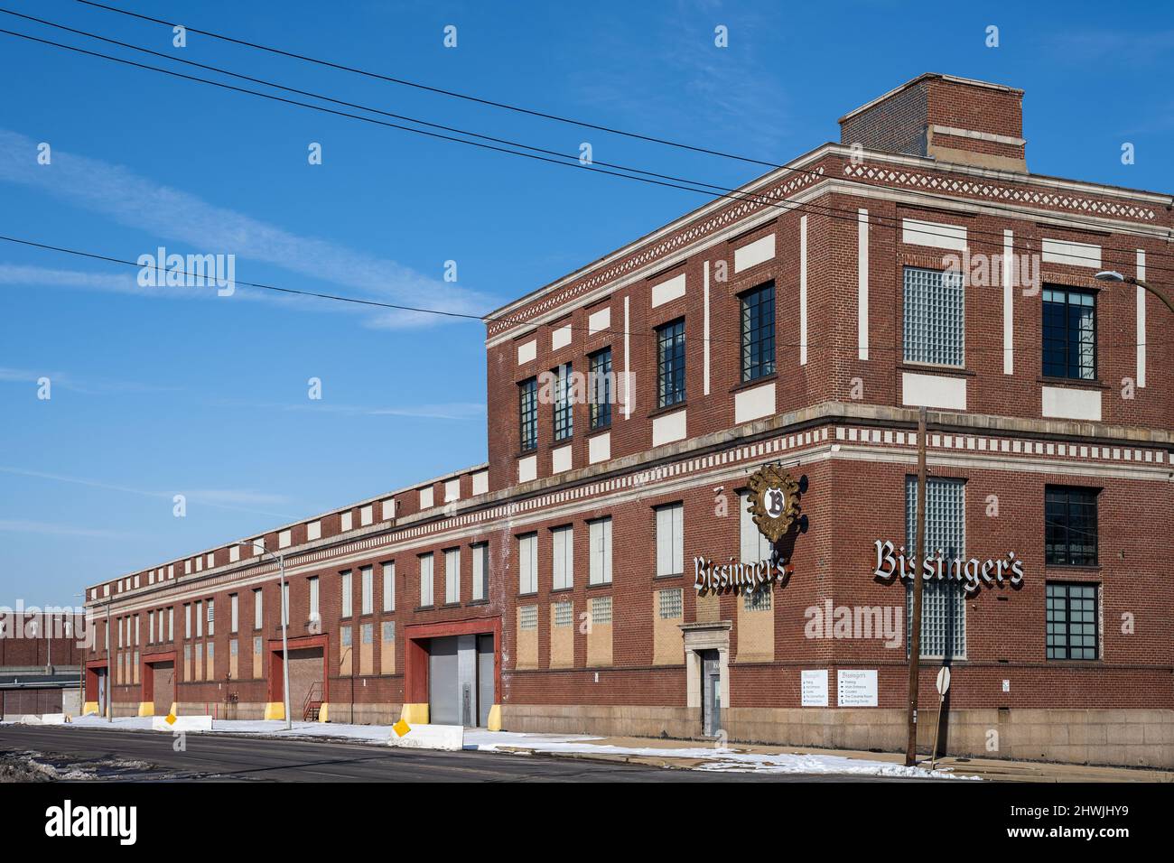 Bissinger's manufacturing facility Stock Photo - Alamy