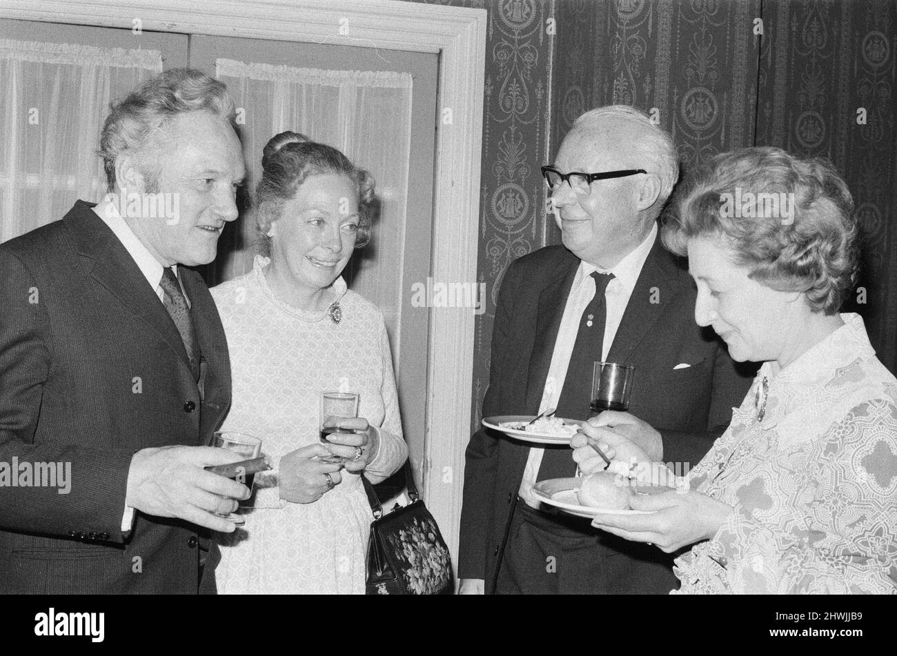 Men of the Royal National Lifeboat Institution, informal supper at the ...