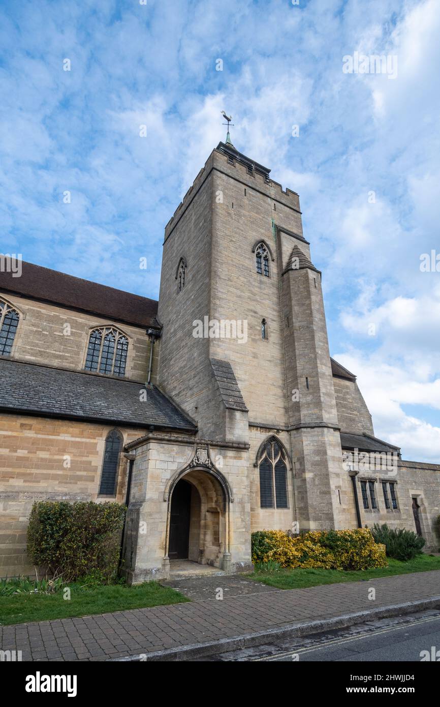 Brick building faced in chilmark stone hi-res stock photography and ...