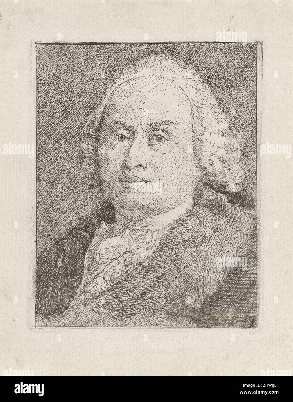 Portrait of Giambattista Tiepolo, from the Raccolta di Teste ...