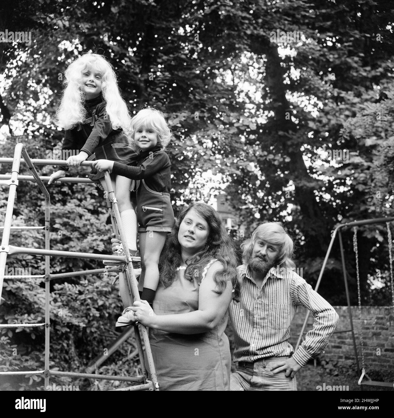 Samantha Gates, Child model, pictured at home with family, including ...