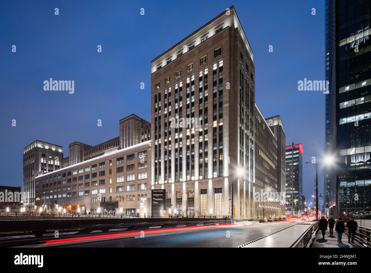 Chicago central post office hi-res stock photography and images - Alamy