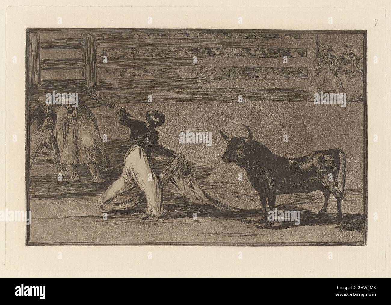 Origen de los arpones o banderillas hi-res stock photography and images ...