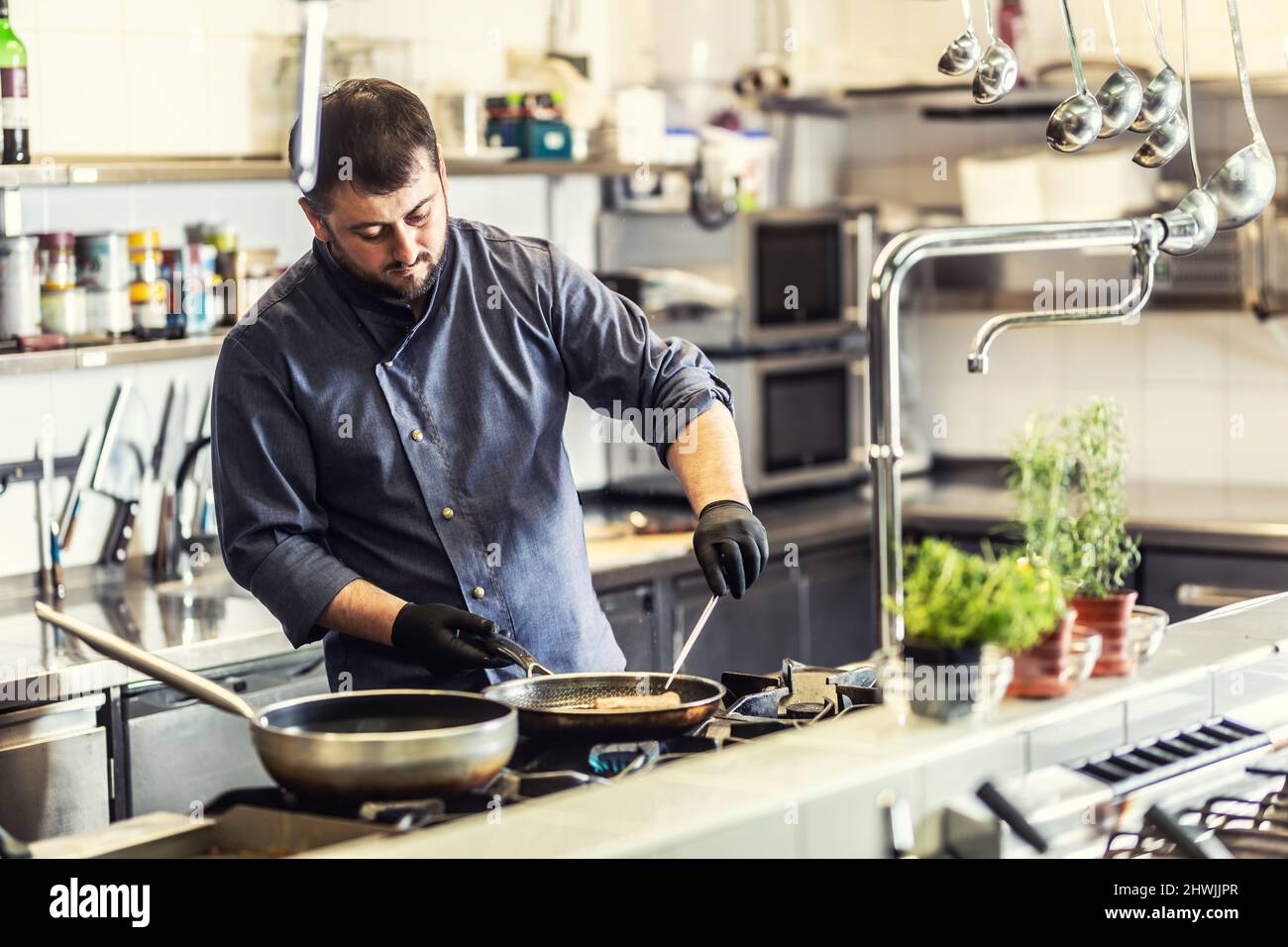 Professional cooks hi-res stock photography and images - Alamy