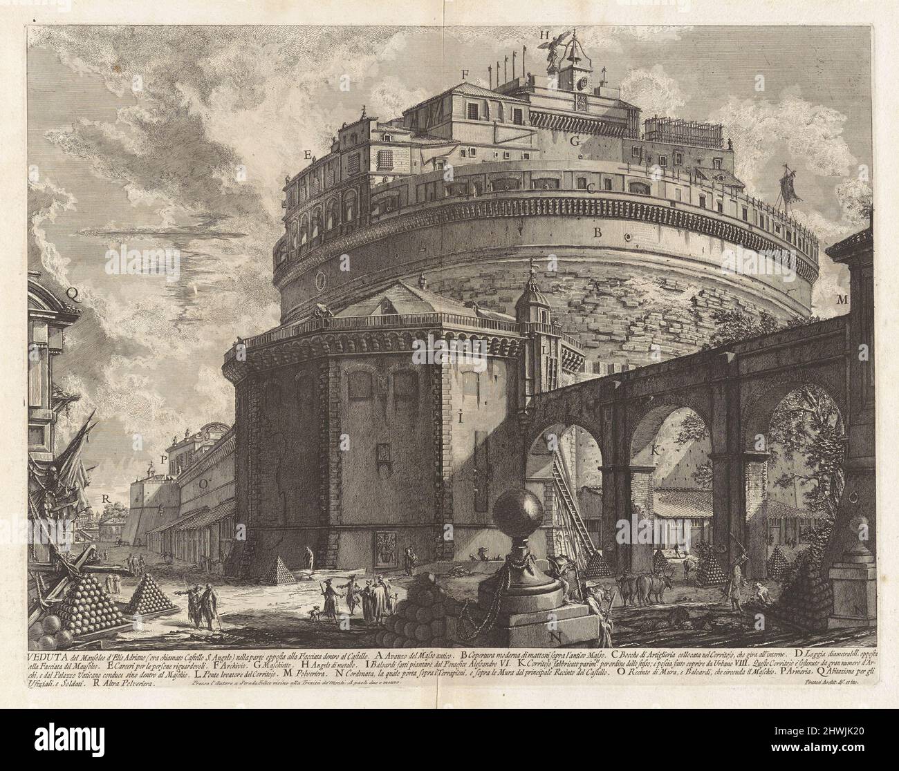 Castello s angelo di roma hi-res stock photography and images - Alamy