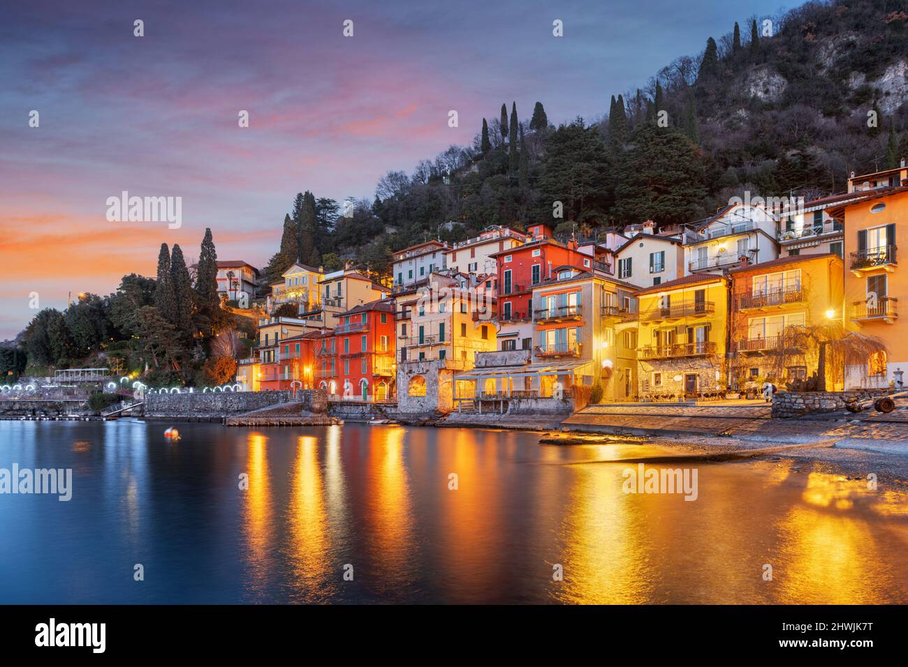 Varenna lake como scenic hi-res stock photography and images - Alamy