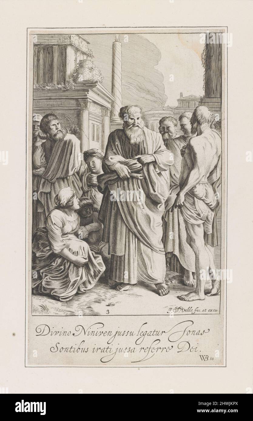 The Story of Jonah. Artist: Jan van de Velde II, Dutch, 1593-1641After ...