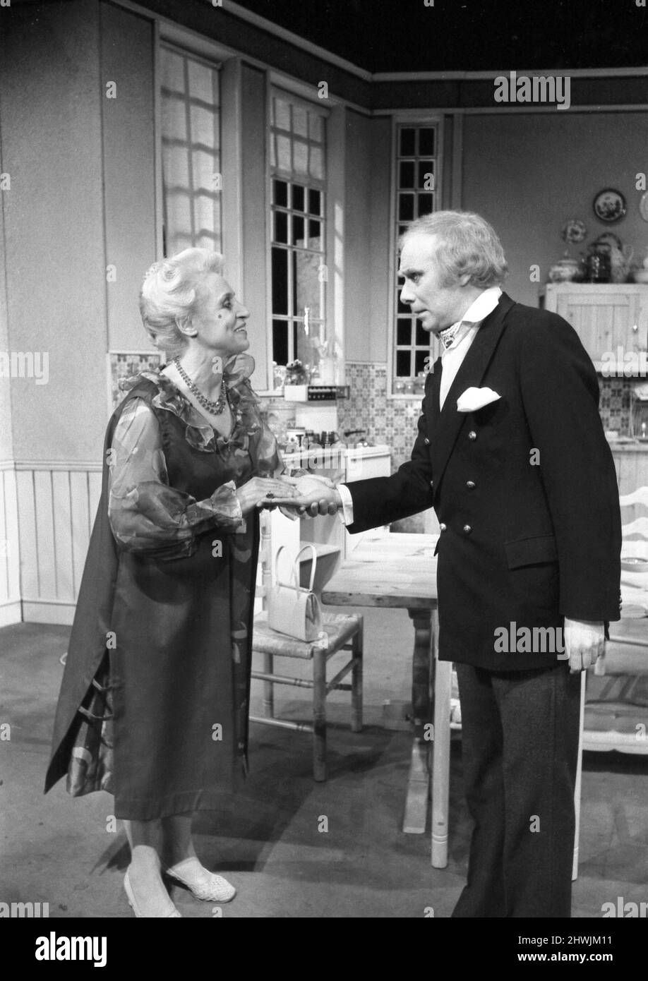 A scene from Alan Bennett's play "Getting On," at the Belgrade Theatre ...