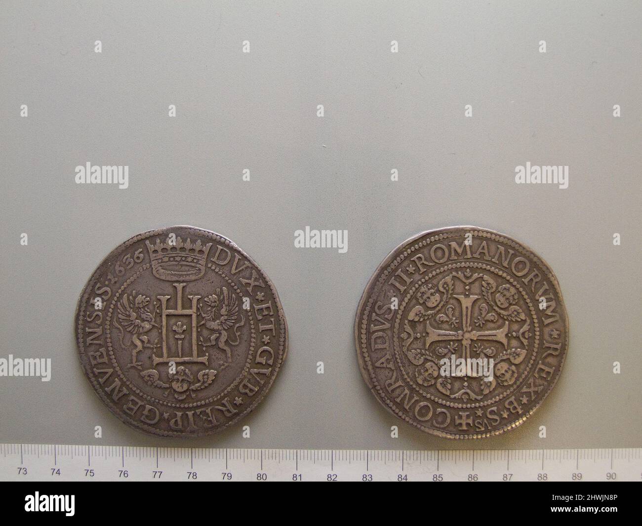 1 Scudo of Republic of Genoa from Board of Revenue. Ruler: Republic of ...