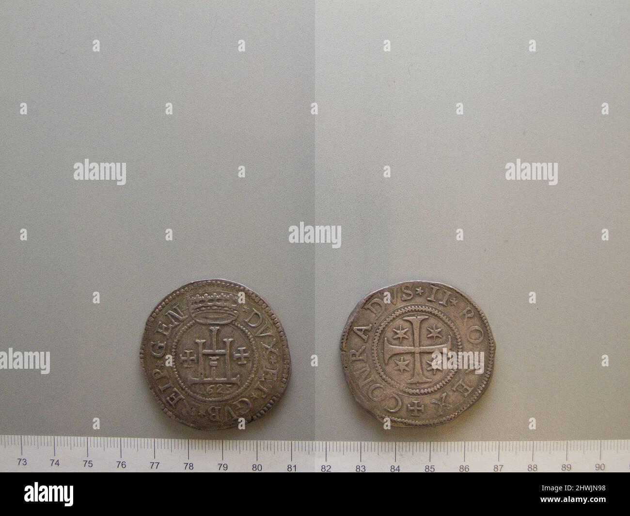 1 Scudo of Republic of Genoa from Board of Revenue. Ruler: Republic of ...