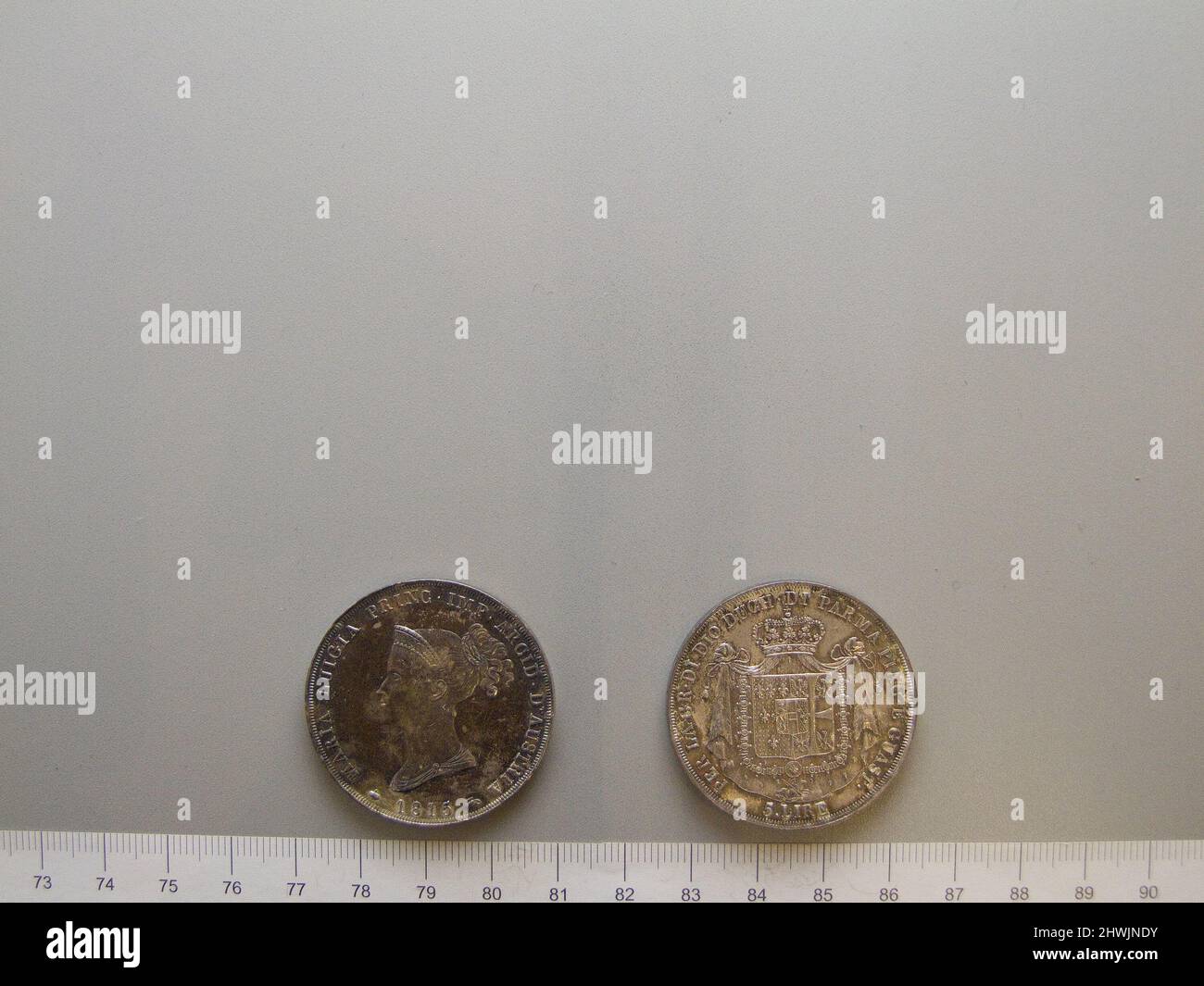 1 Lira of Marie Louise, Empress of France 1810 1815 from Unknown ...