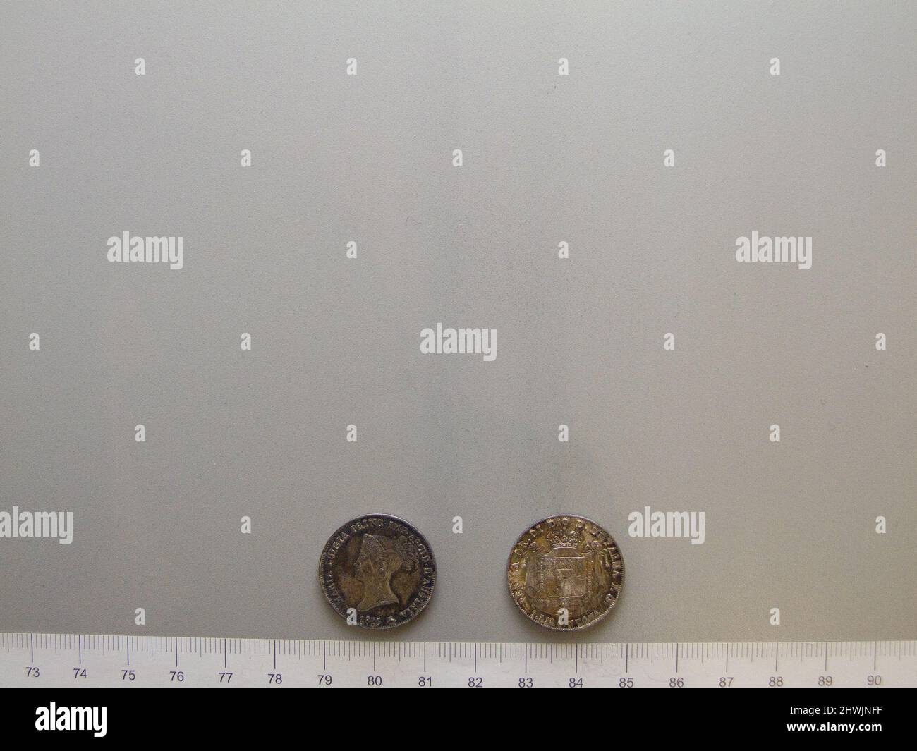 1 Lira of Marie Louise, Empress of France 1810 1815 from Pisa. Ruler ...