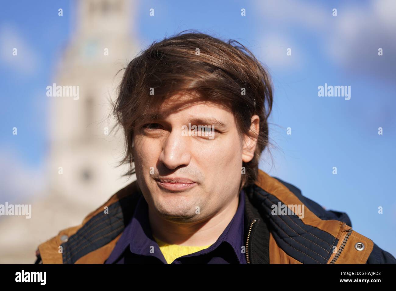 Russian British pianist Petr Limonov after conducting a Music for Peace ...