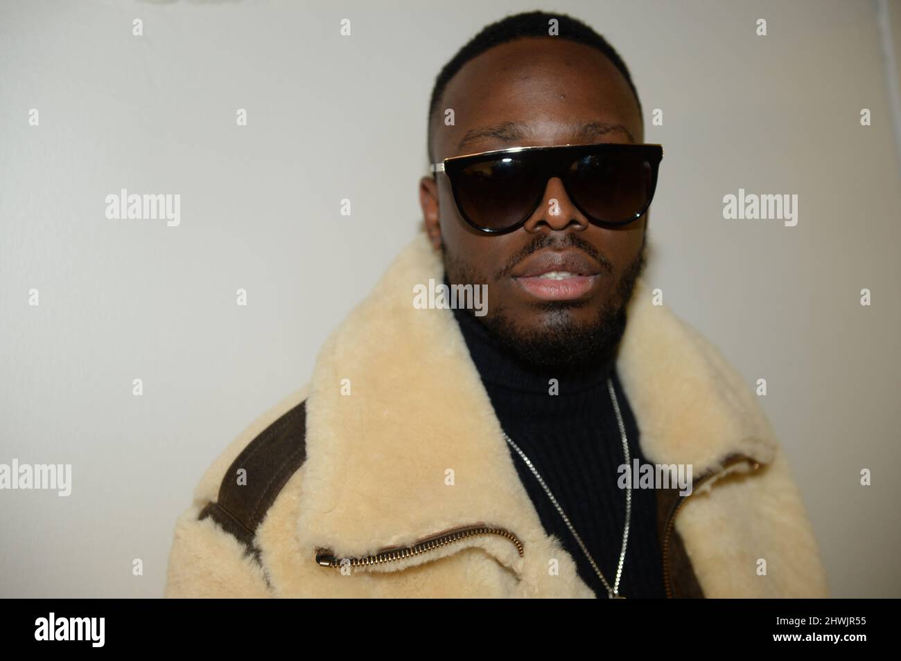 Dadju poses for a portrait in Paris Stock Photo - Alamy