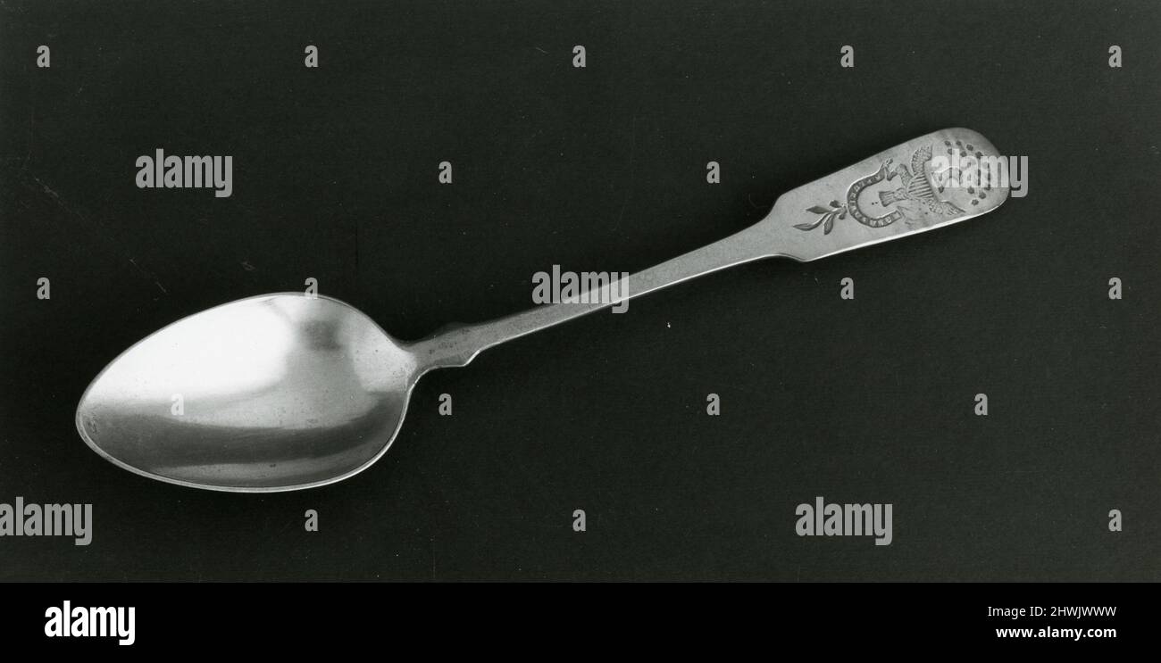 Tablespoon. Maker: John Yates, British Stock Photo - Alamy