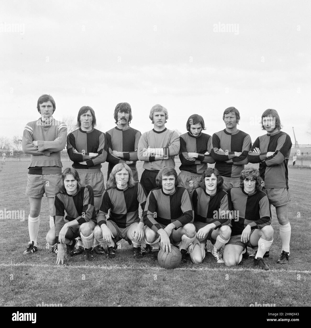 Stockton FC v Long Eaton, 1972/73 Season. Midland Counties Football ...