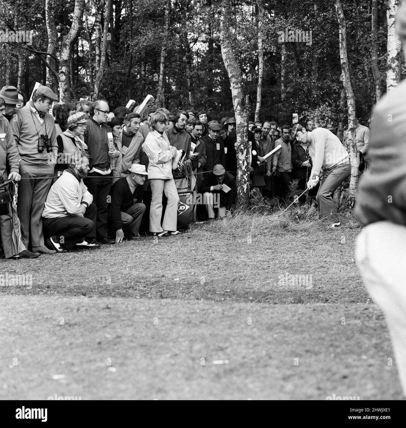 Graham Marsh playing golf in the Piccadilly World Match Play ...