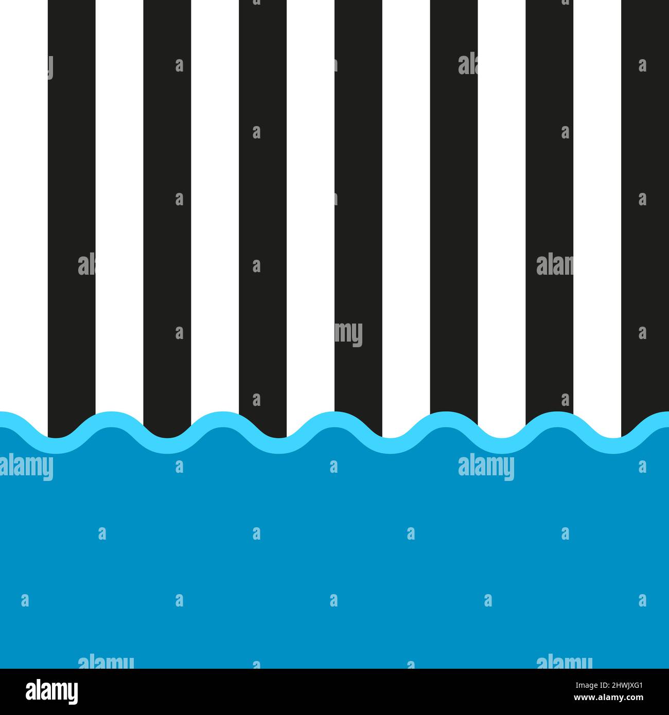 Unusual waves form geometric figures hi-res stock photography and ...