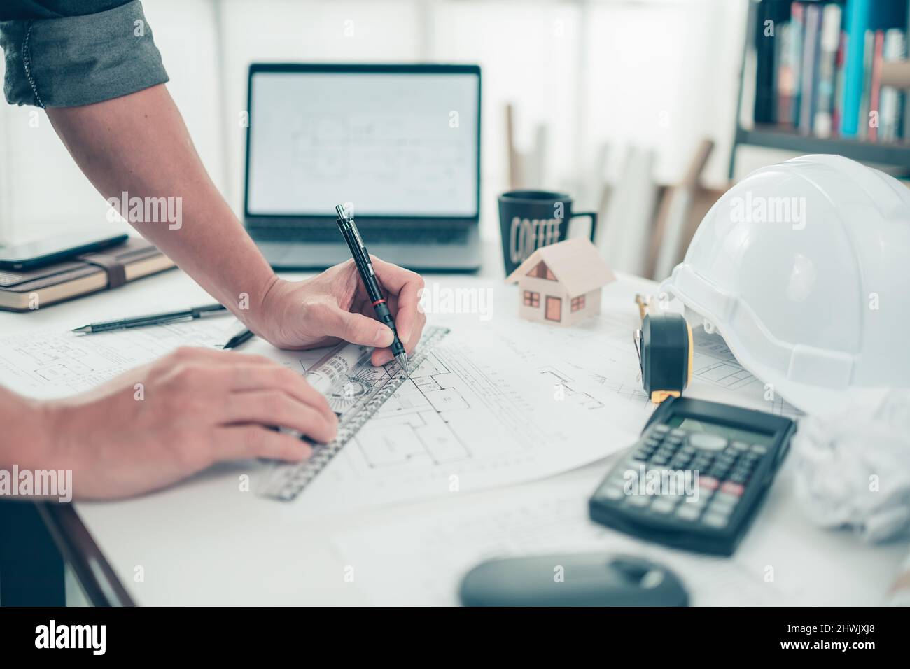 Slide ruler drawing hi-res stock photography and images - Alamy