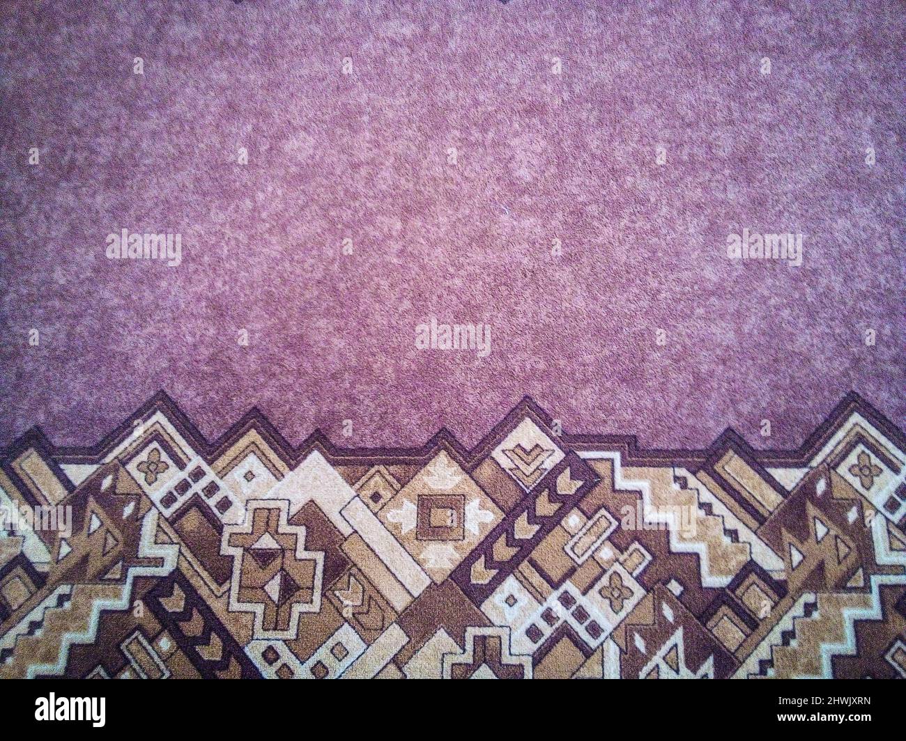 The pattern and texture of the carpet fabric on the floor Stock Photo ...