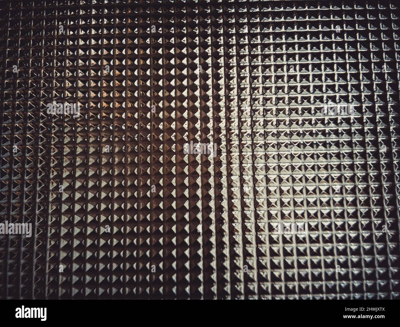 Texture, patterns and relief of glass. Background for interior design ...