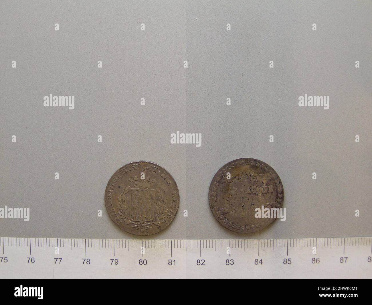 Medal of Isabel II. Ruler: Isabella II, Queen of Spain, Spanish, 1830 ...