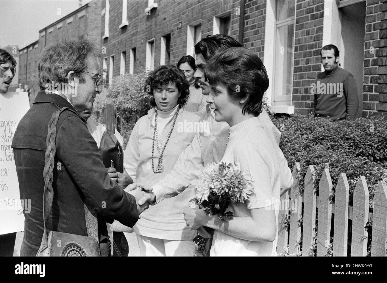 Peter Sellers and Swami Vishnu on a Peace Mission in Belfast. Peter ...