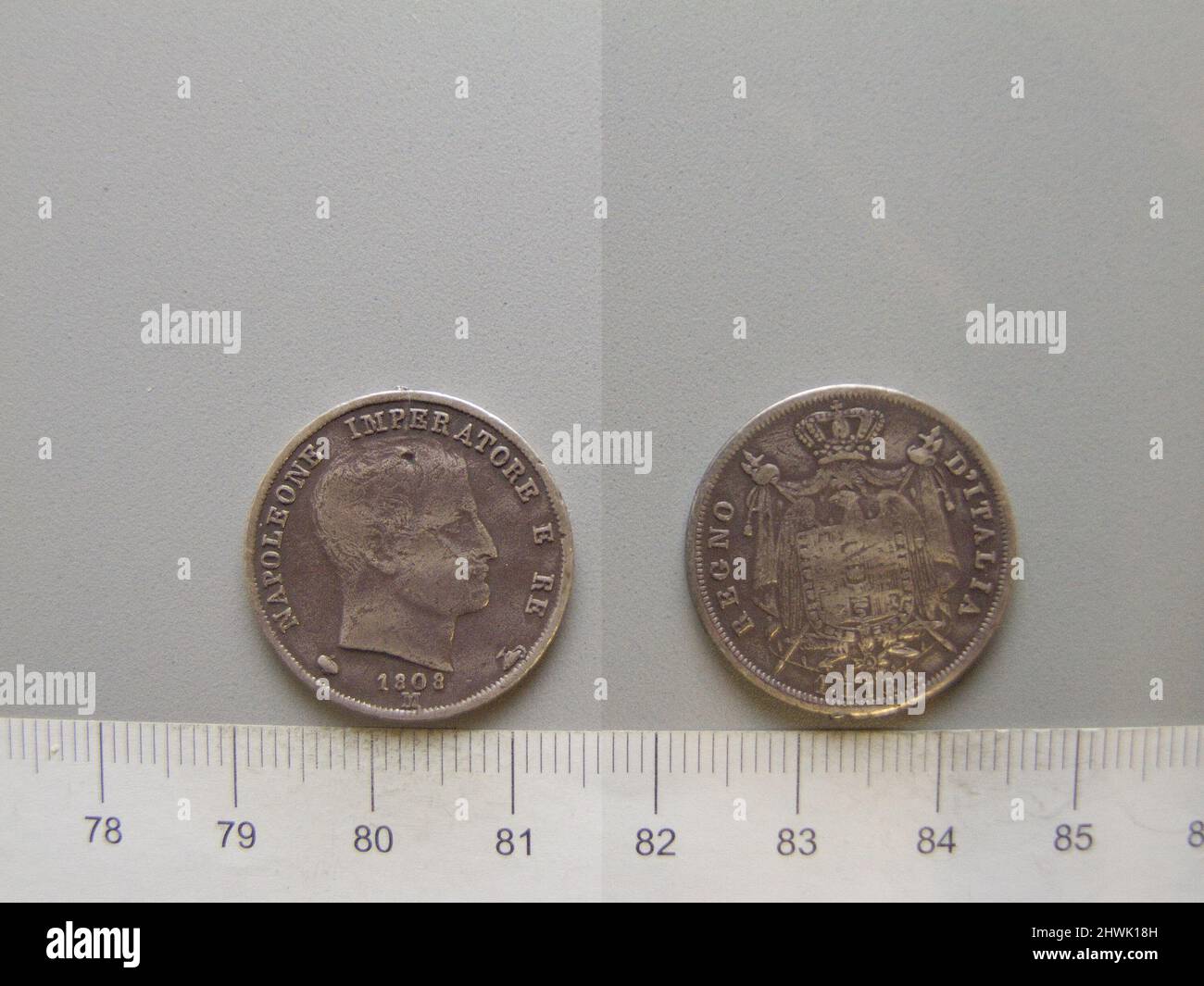 1 Lira from Milan with Napoleon Bonaparte. Subject: Napoleon Bonaparte ...