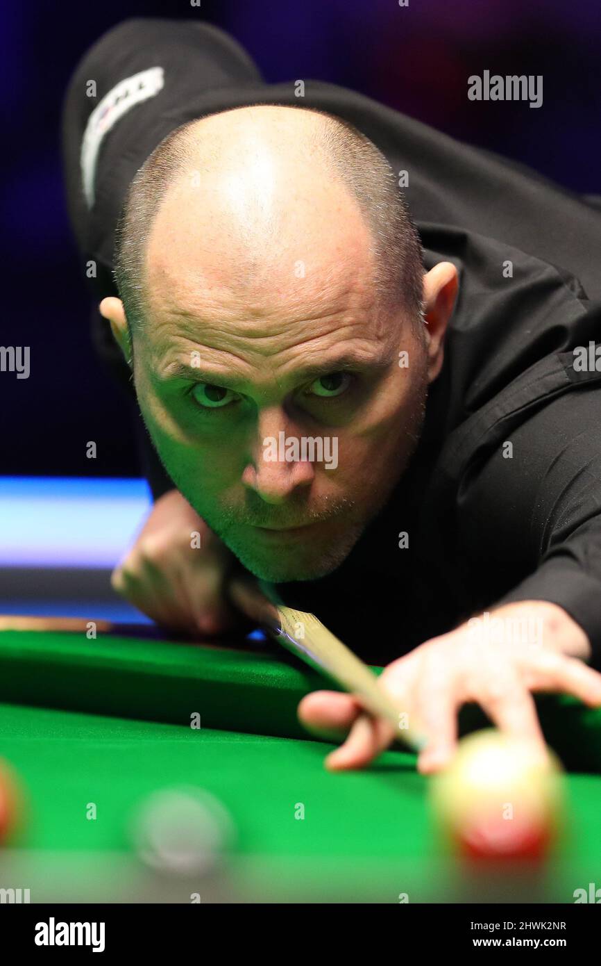 Newport, UK. 06th Mar, 2022. Joe Perry of England during the Welsh Open ...