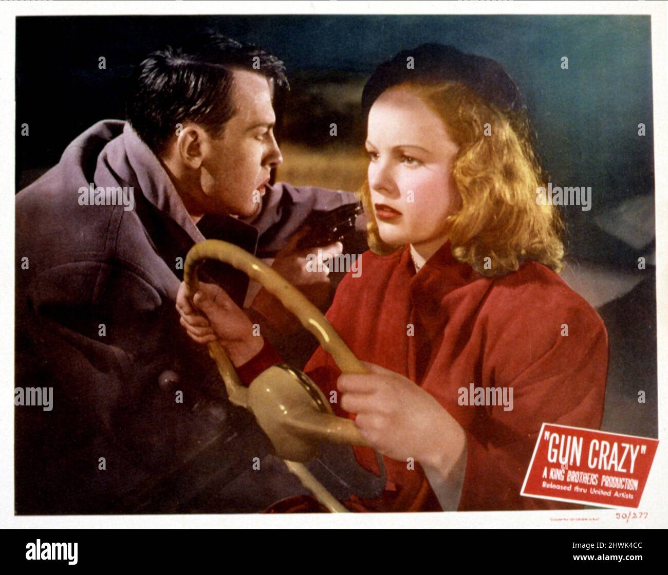 JOHN DALL, PEGGY CUMMINS, GUN CRAZY, 1950 Stock Photo - Alamy