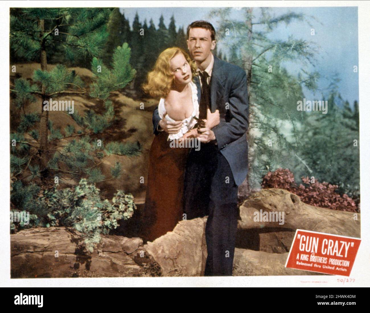 PEGGY CUMMINS, JOHN DALL, GUN CRAZY, 1950 Stock Photo - Alamy