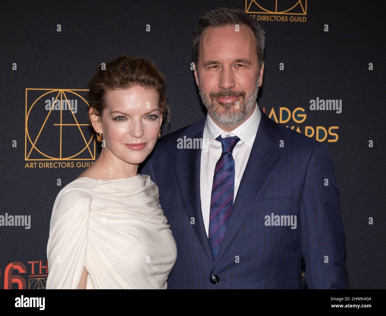 05 March 2022 - Los Angeles, California - Tanya Lapointe and Denis Villeneuve. 26th Annual Art ...