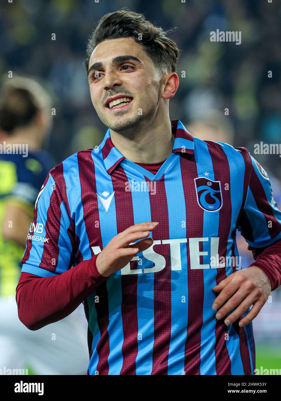 ISTANBOEL, TURKEY - MARCH 6: Abdulkadir Omur of Trabzonspor during the ...