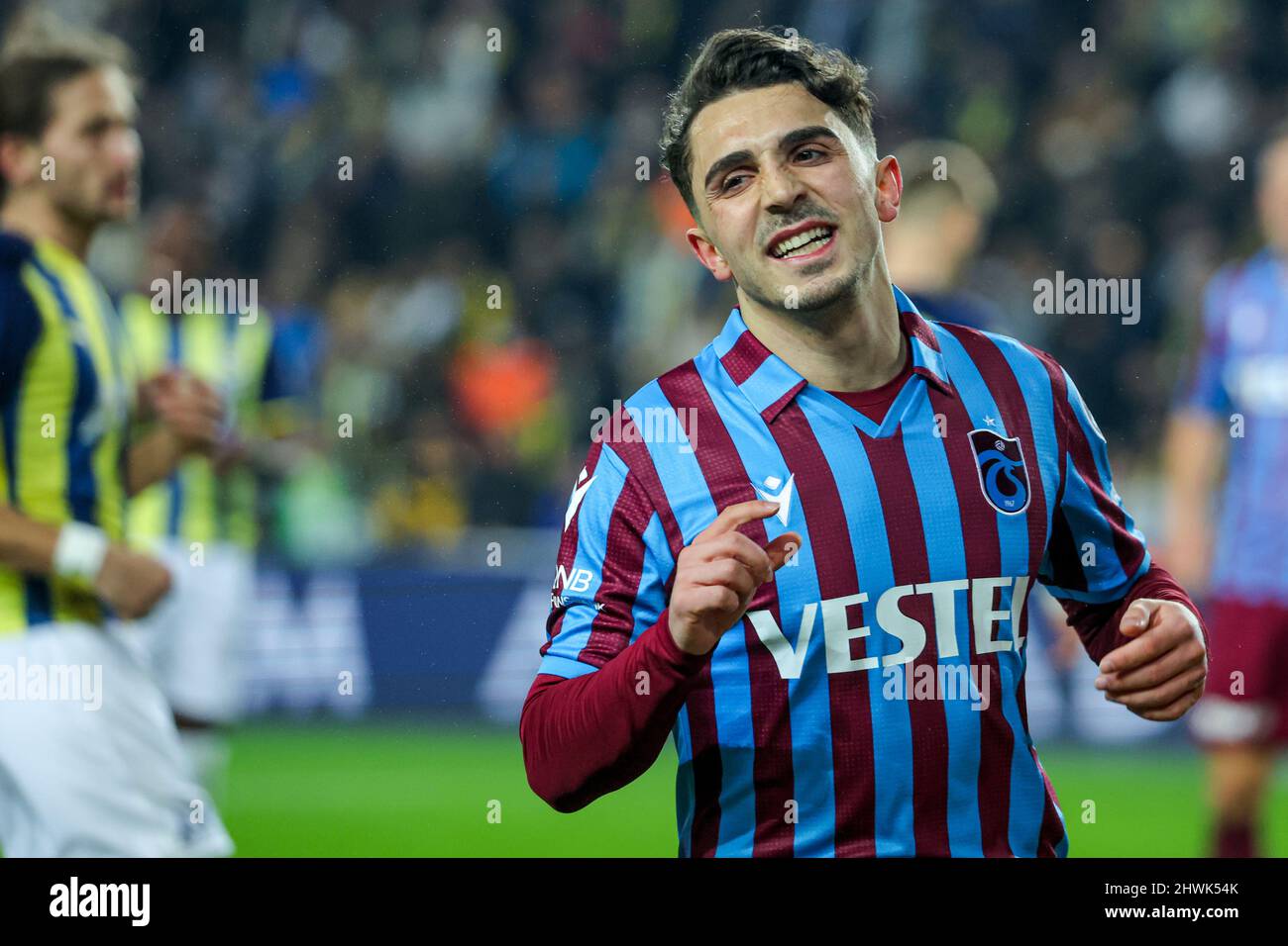 ISTANBOEL, TURKEY - MARCH 6: Abdulkadir Omur of Trabzonspor during the ...