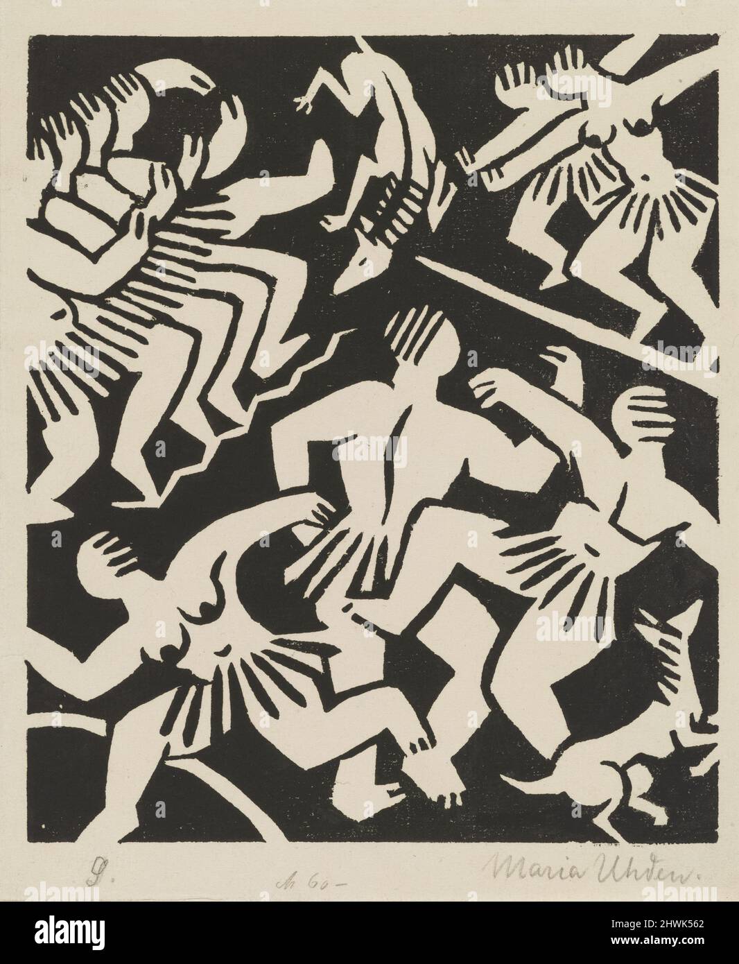 Tanz (Dance). Artist: Maria Uhden, German, 1892-1918 Stock Photo - Alamy